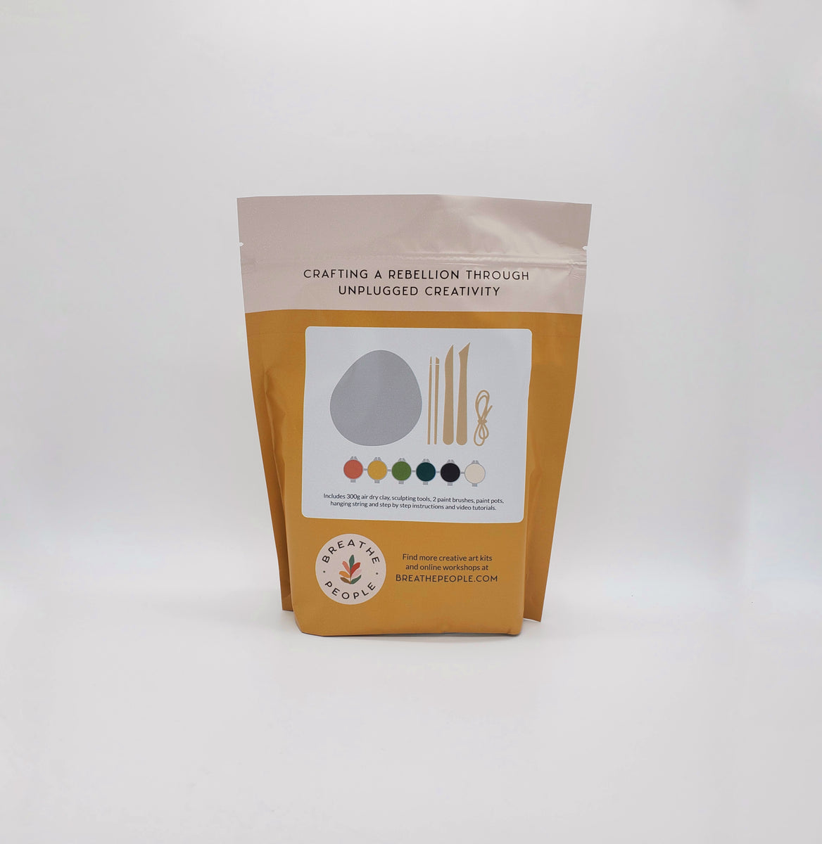 Diy Air Dry Clay Kit- Make Your Own Hanging Plant Pot – BMoCA